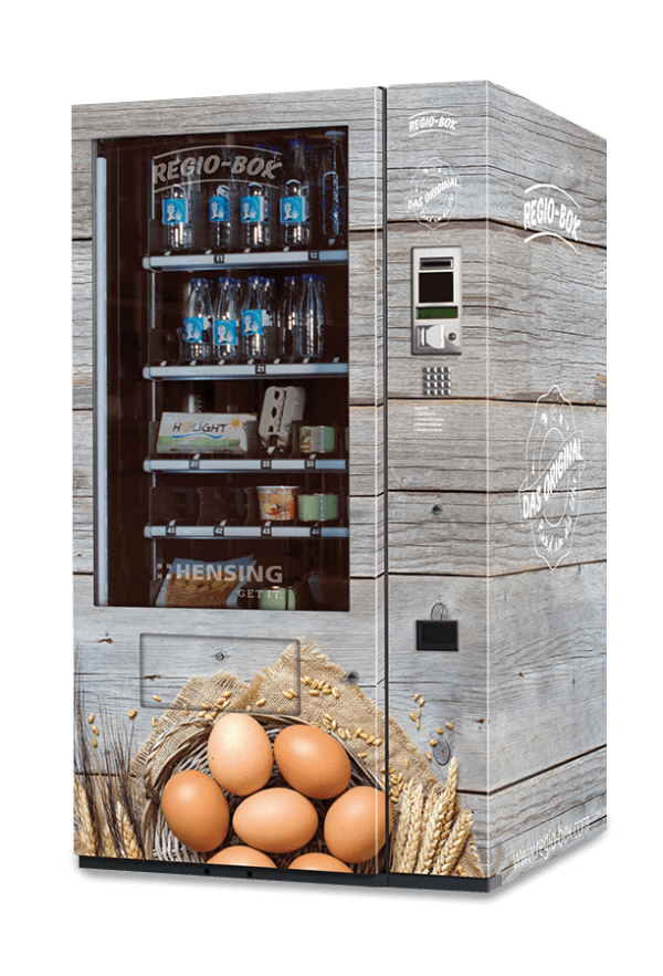 Egg vending machine: Your micro market for fresh eggs - by Hensing GmbH